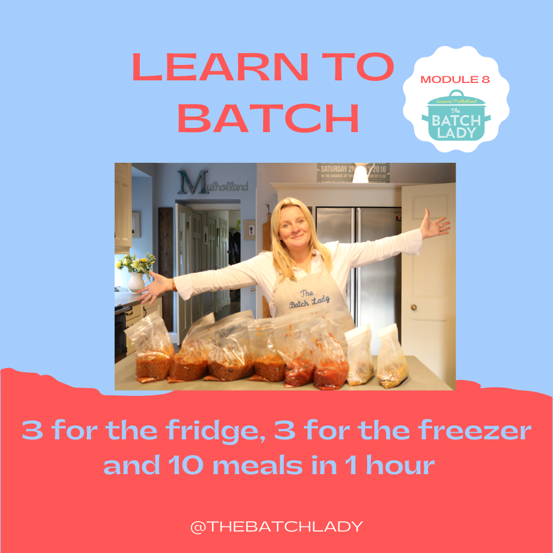 Learn Batch Cooking - The Batch Lady
