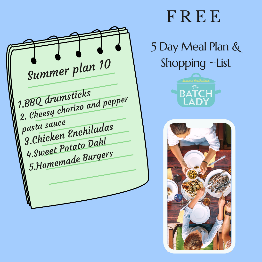 Summer Meal Plans - The Batch Lady